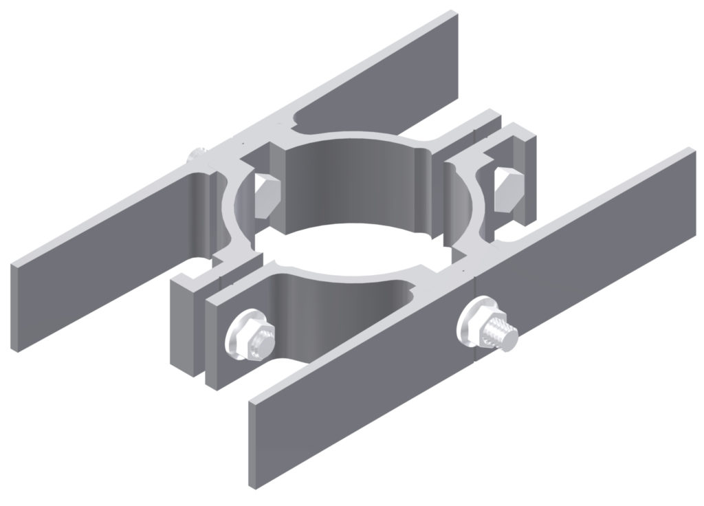 Aluminum Post Clamps | Xcessories Squared